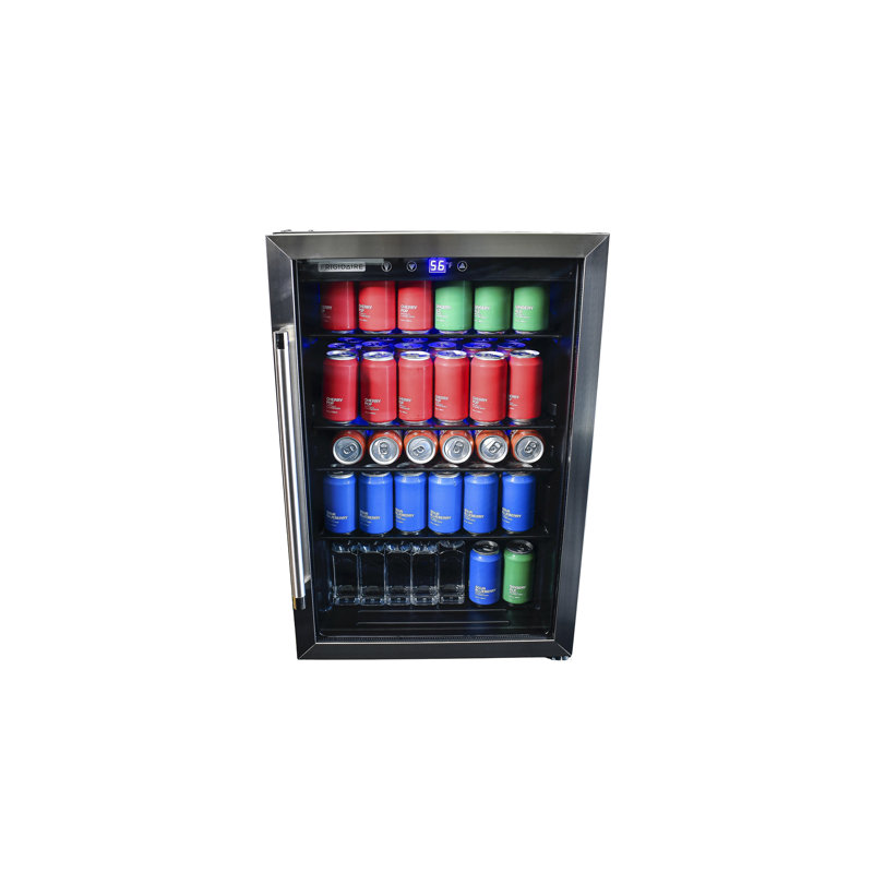 FRIGIDAIRE Beverage Refrigerator, Mini Fridge with Digital Temperature ...