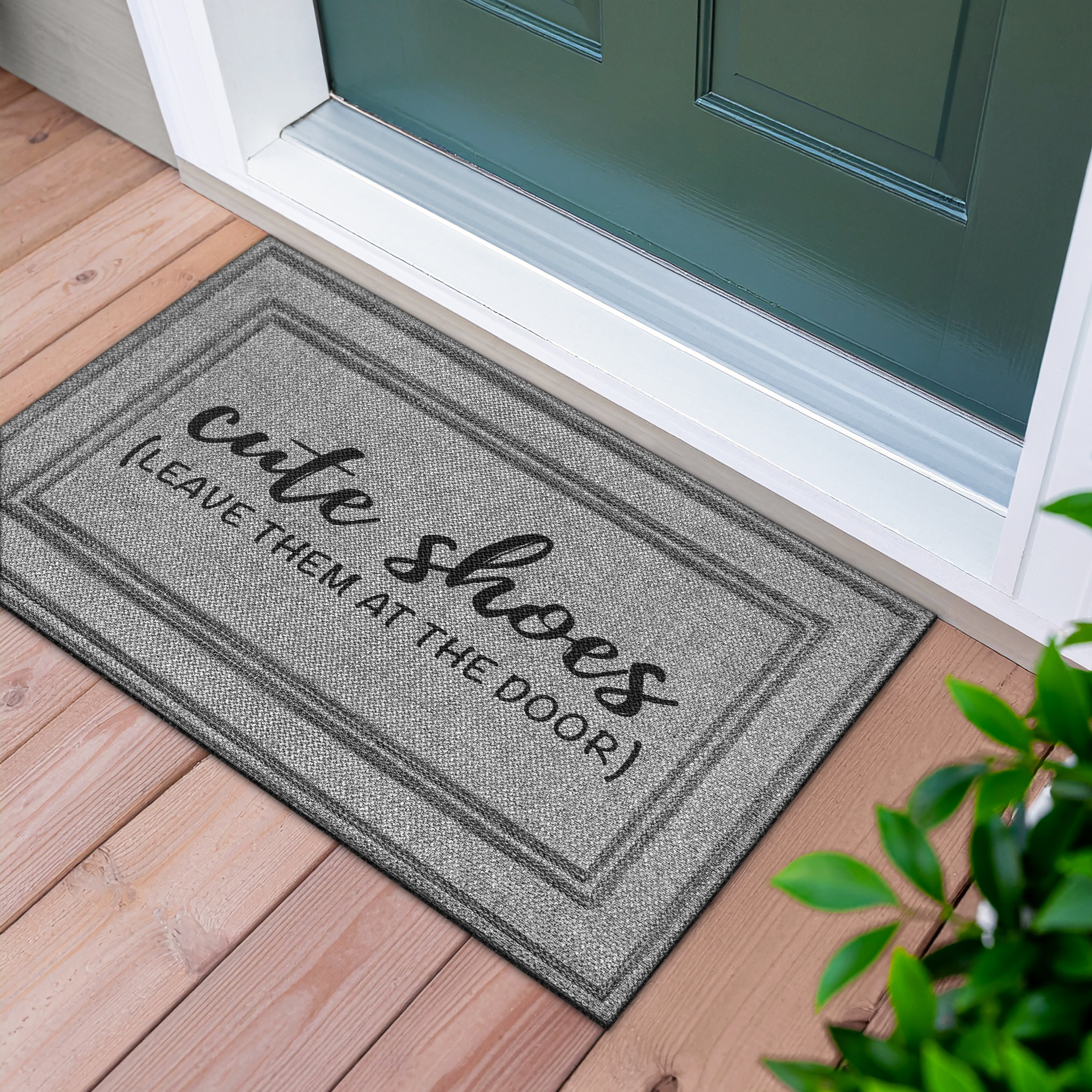 Apache Mills Soho Cute Shoes Non-Slip Indoor Outdoor Doormat | Wayfair