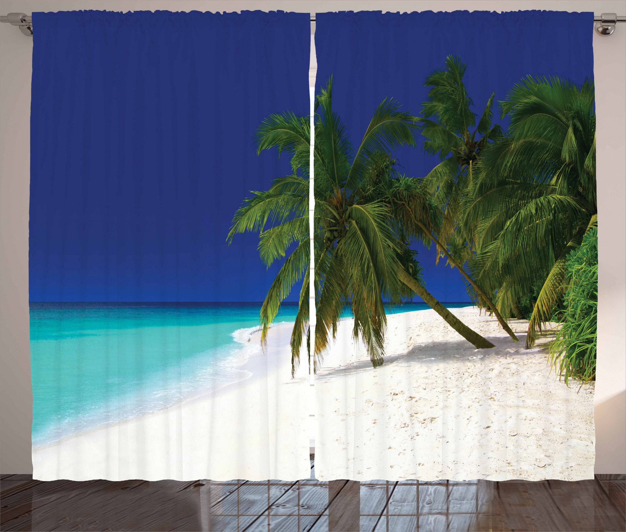 East Urban Home Tropical Untouched Island Getaway Nature Coast 2 Piece ...