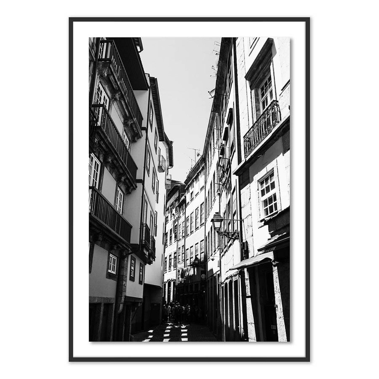 Four Hands Art Studio Narrow Street Bw by Erica Singleton - Picture ...
