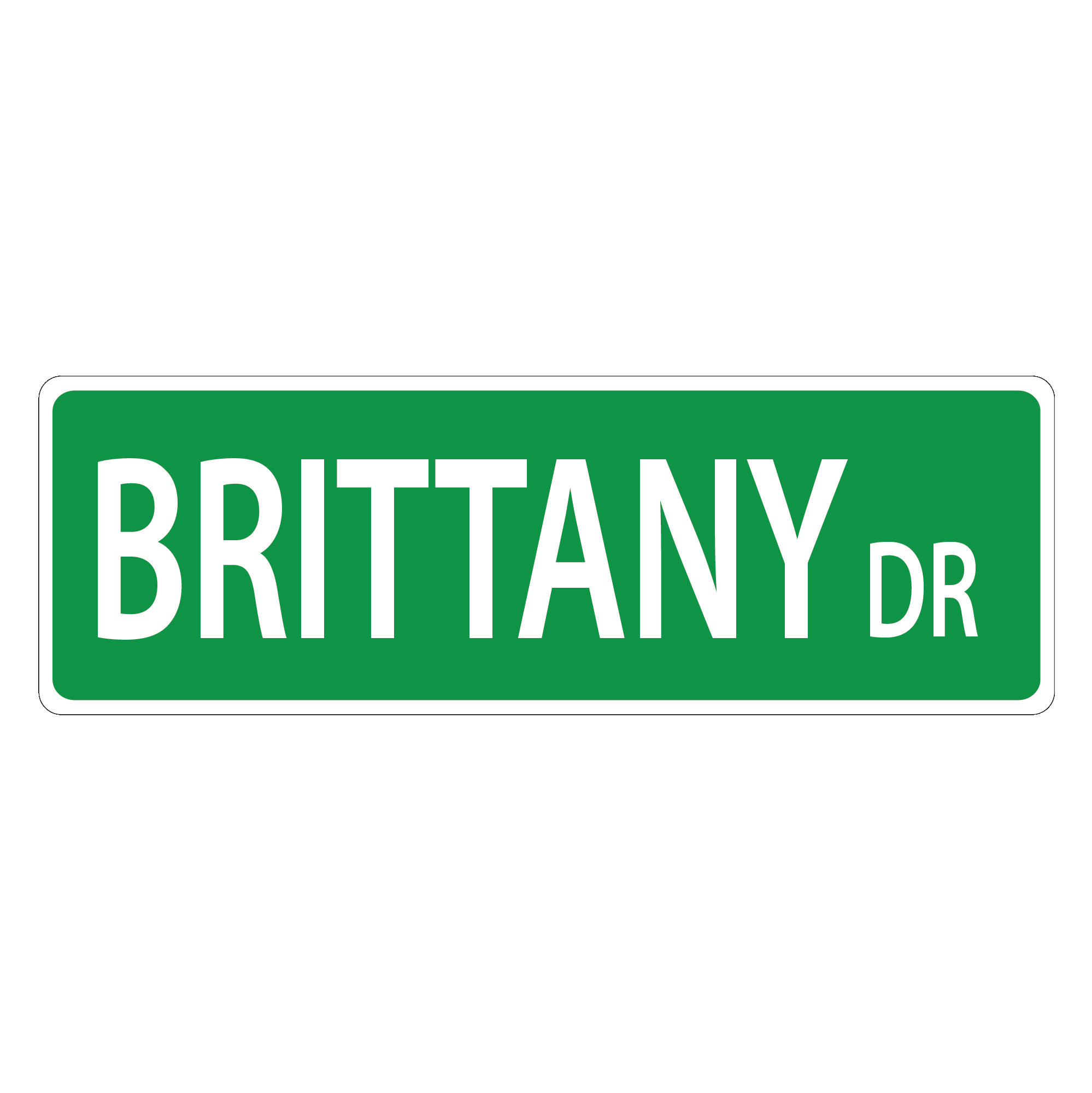 Imagine This Company Brittany Hanging Street Sign | Wayfair