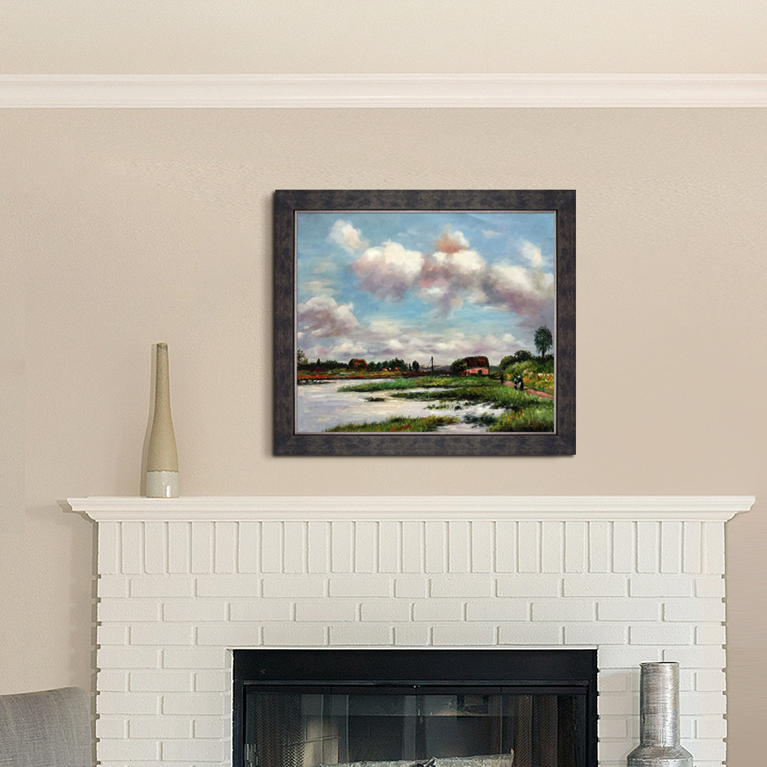 Vault W Artwork Norman Landscape Framed Painting Print on Canvas | Wayfair