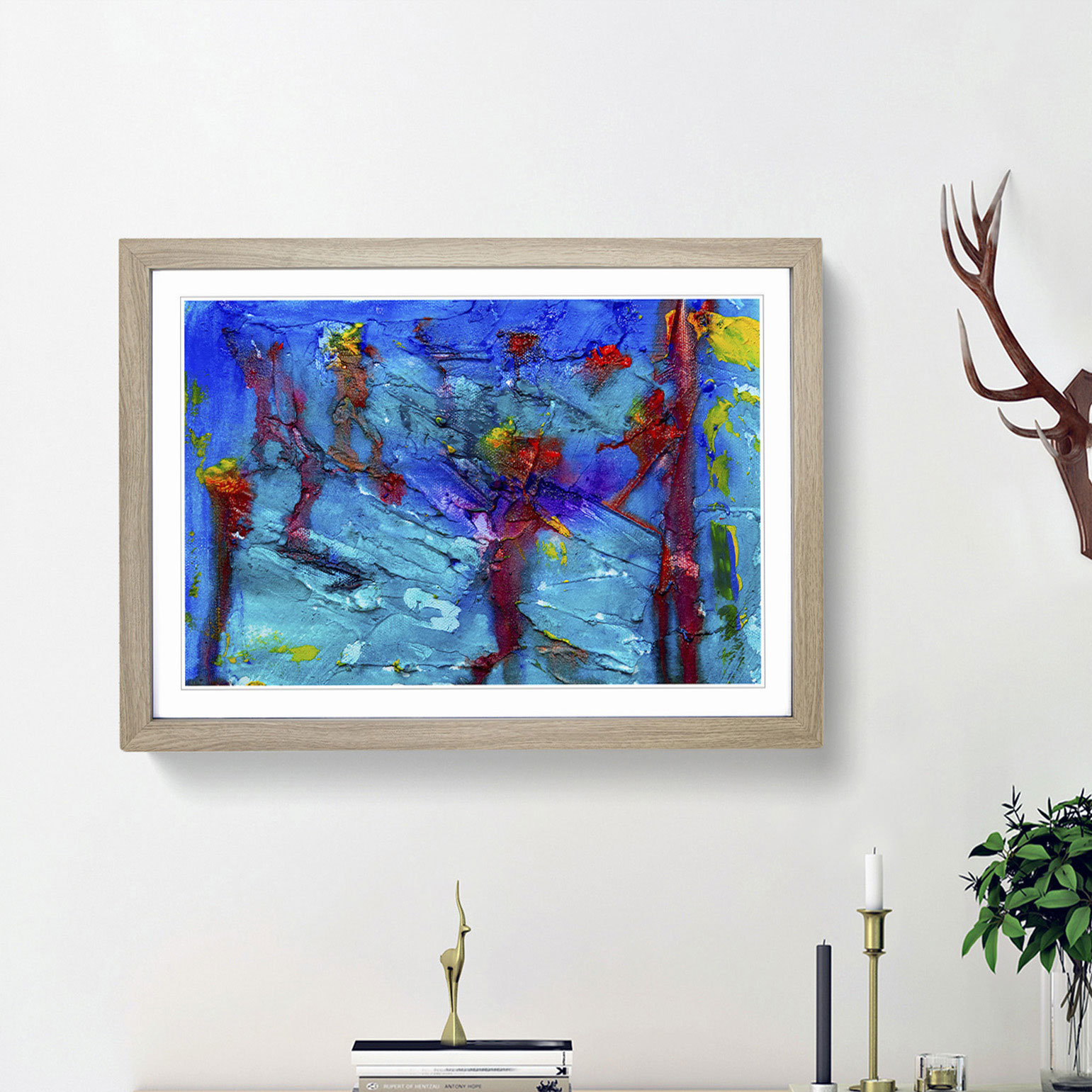 East Urban Home Abstract Art Painting Vol.455 by S.Johnson - Picture ...