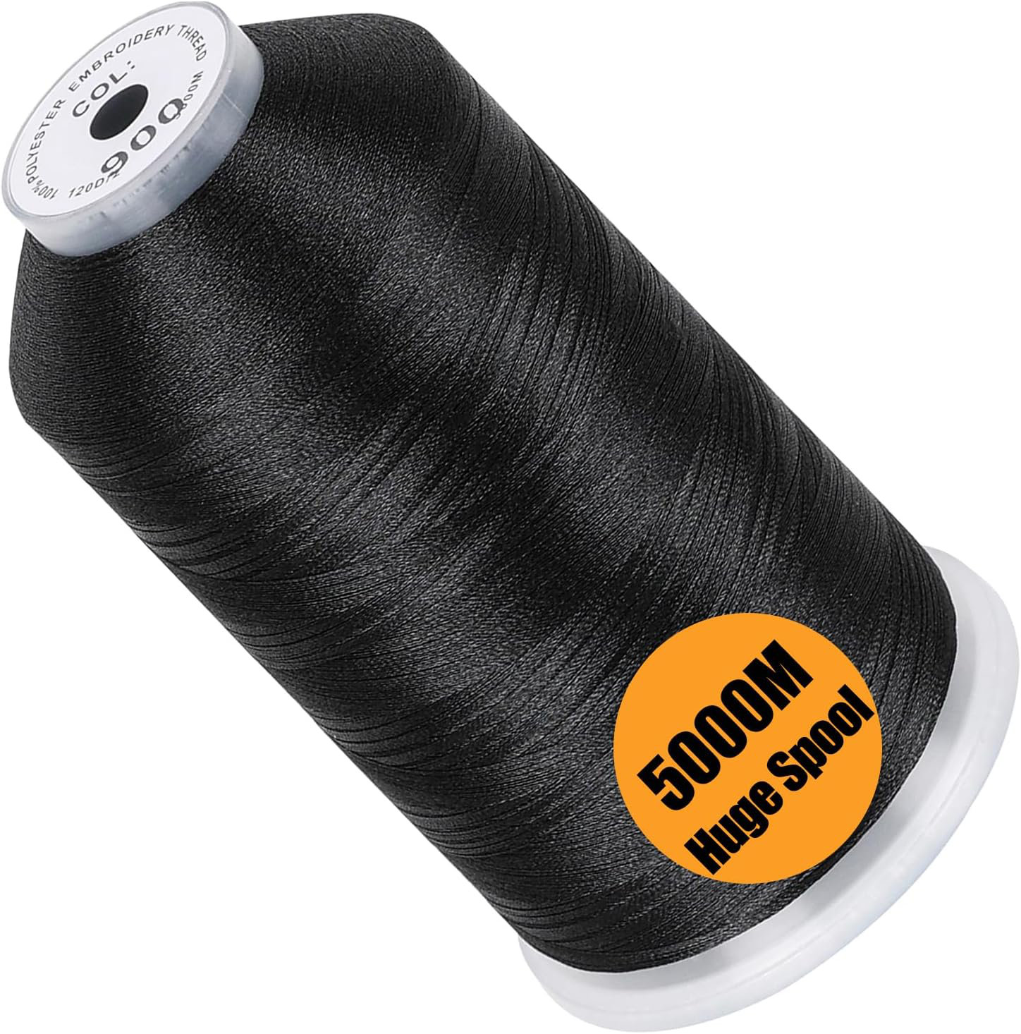 AOOS CUSTOM Single Huge Spool 5000M Each Polyester Embroidery Machine ...