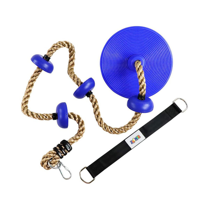 goodwish Disc Swings Seat Swing Set With Platform Green (mounting ...