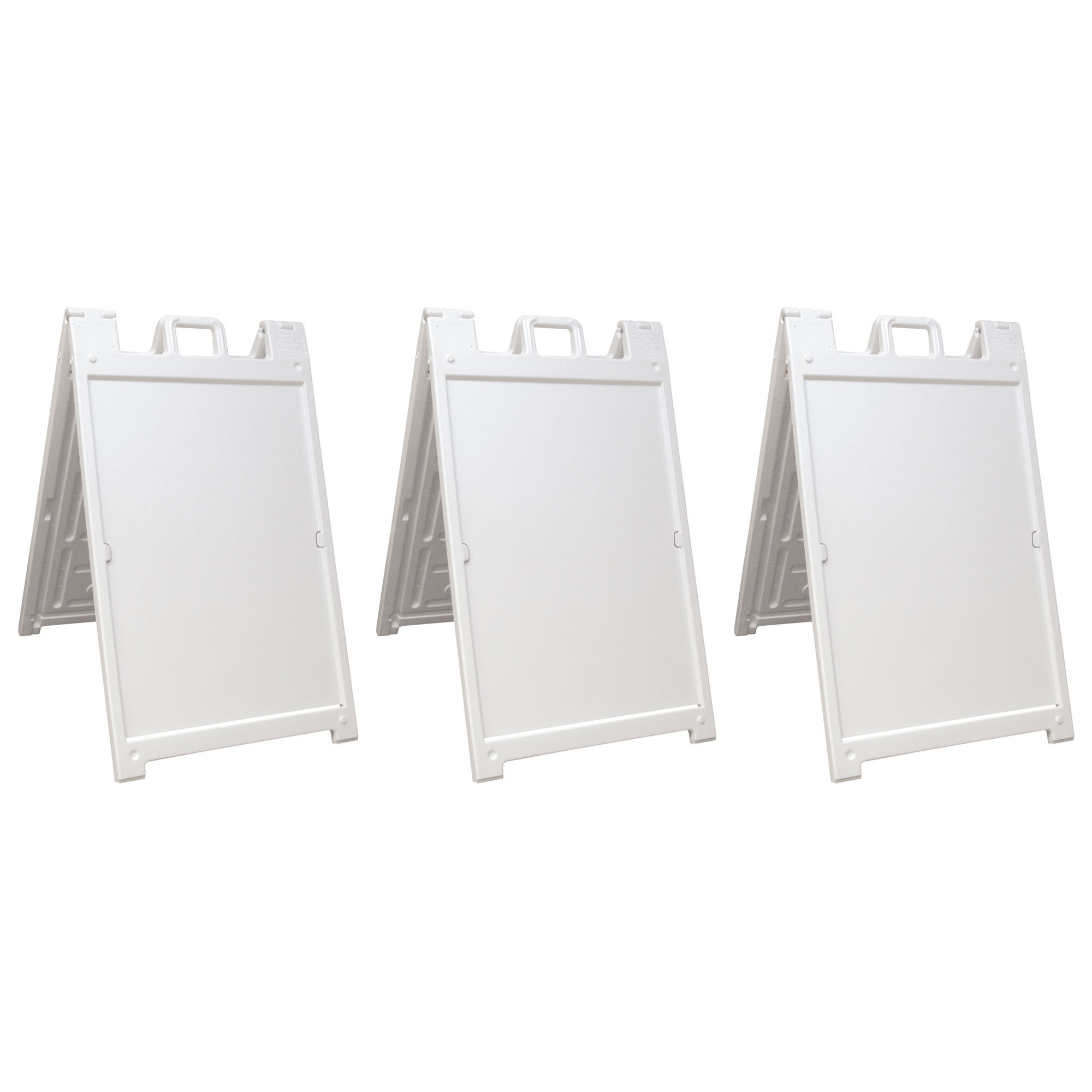 Plasticade Folding Double Sign Stand | Wayfair