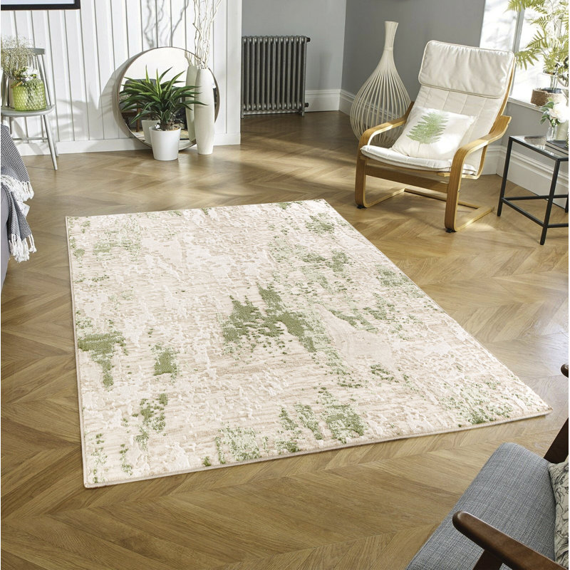 17 Stories Luckey Abstract Rug | Wayfair