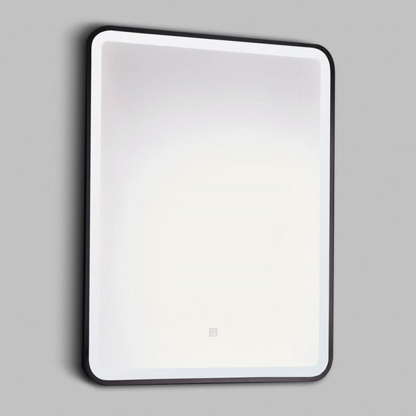 Latitude Run Logan-Reece LED Framed Wall Mounted Bathroom Mirror in ...