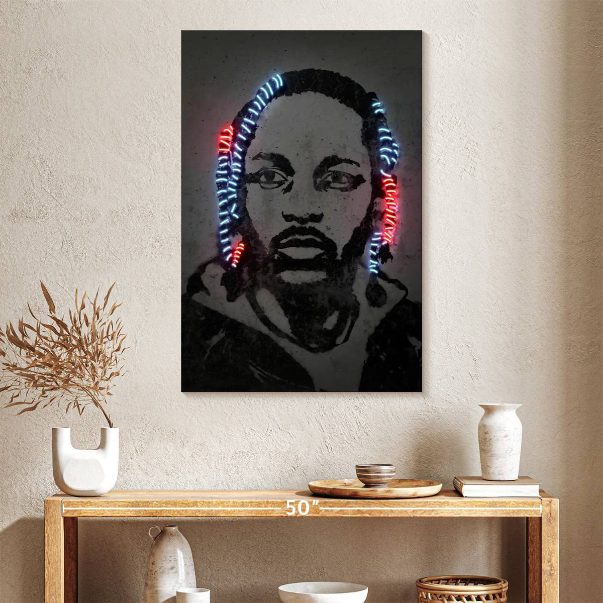 Winston Porter Glowing Kendrick Lamar | Wayfair