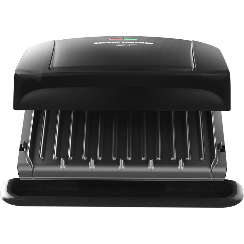 George Foreman 4-Serving Removable Plate Electric Grill And Panini ...