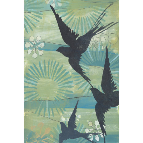 Rosalind Wheeler Swoop II - Wrapped Canvas Painting | Wayfair.co.uk