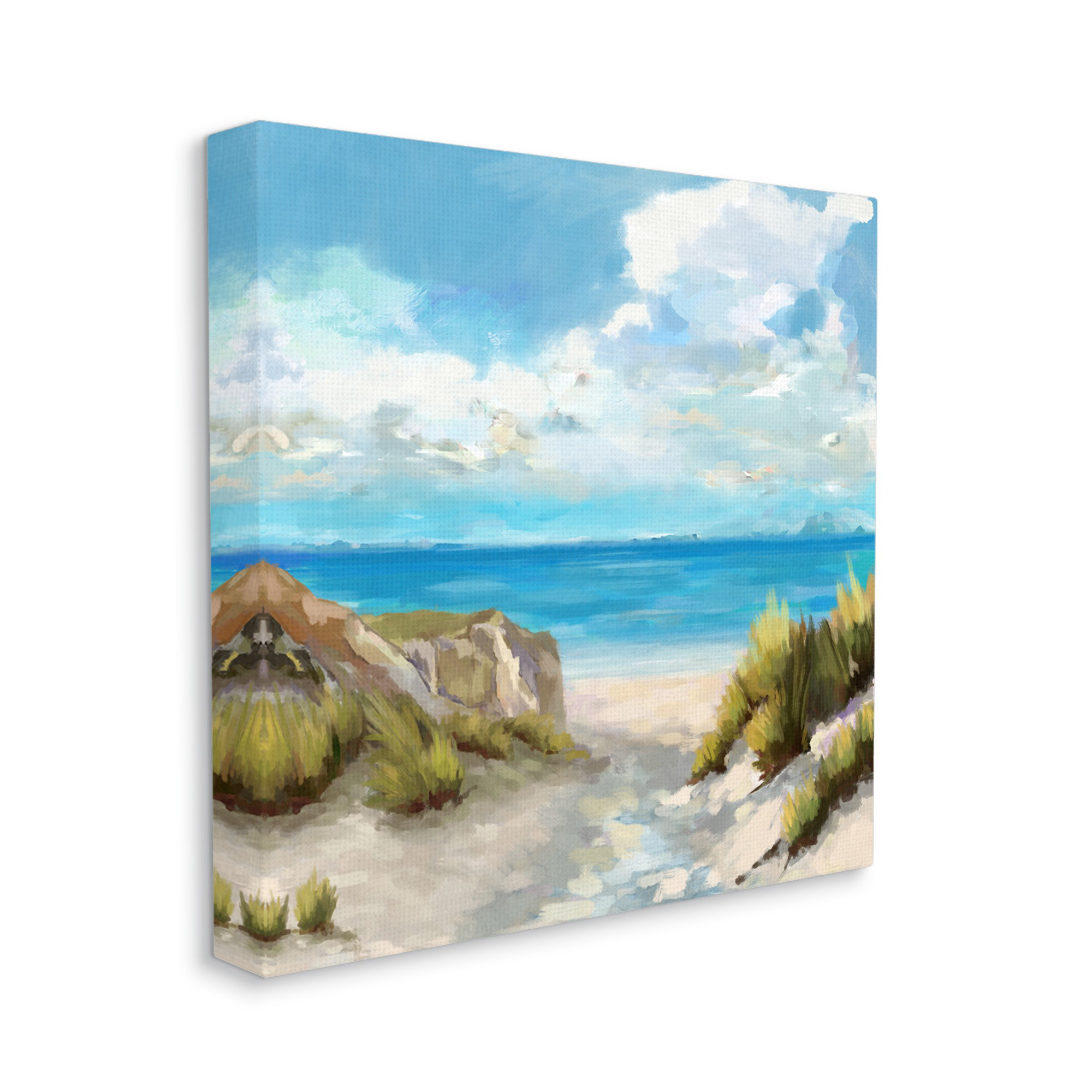 Highland Dunes Sand And Sea Landscape by Carson Lyons | Wayfair