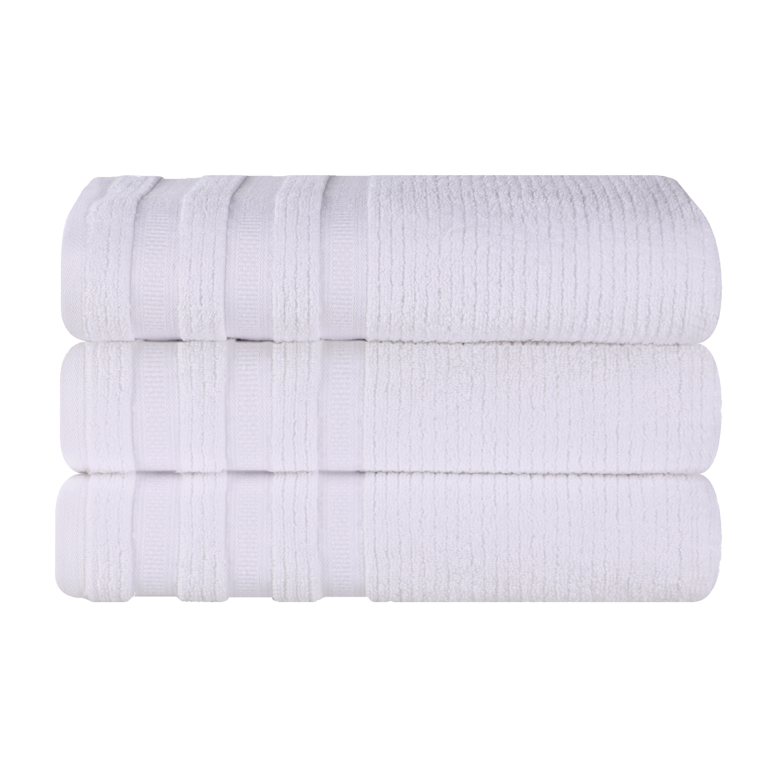 AllModern Emiliah Zero Twist Cotton Ribbed Modern Geometric Border ...