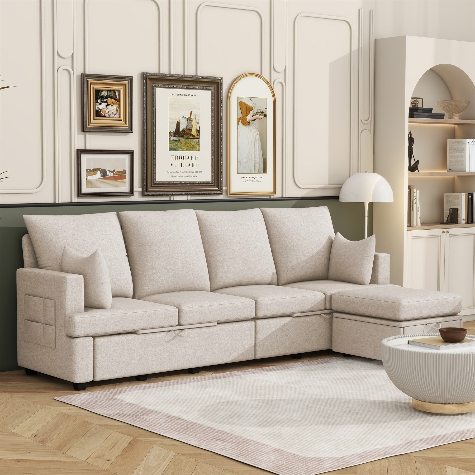 Latitude Run® Modern L Shape Modular Sofa | Wayfair