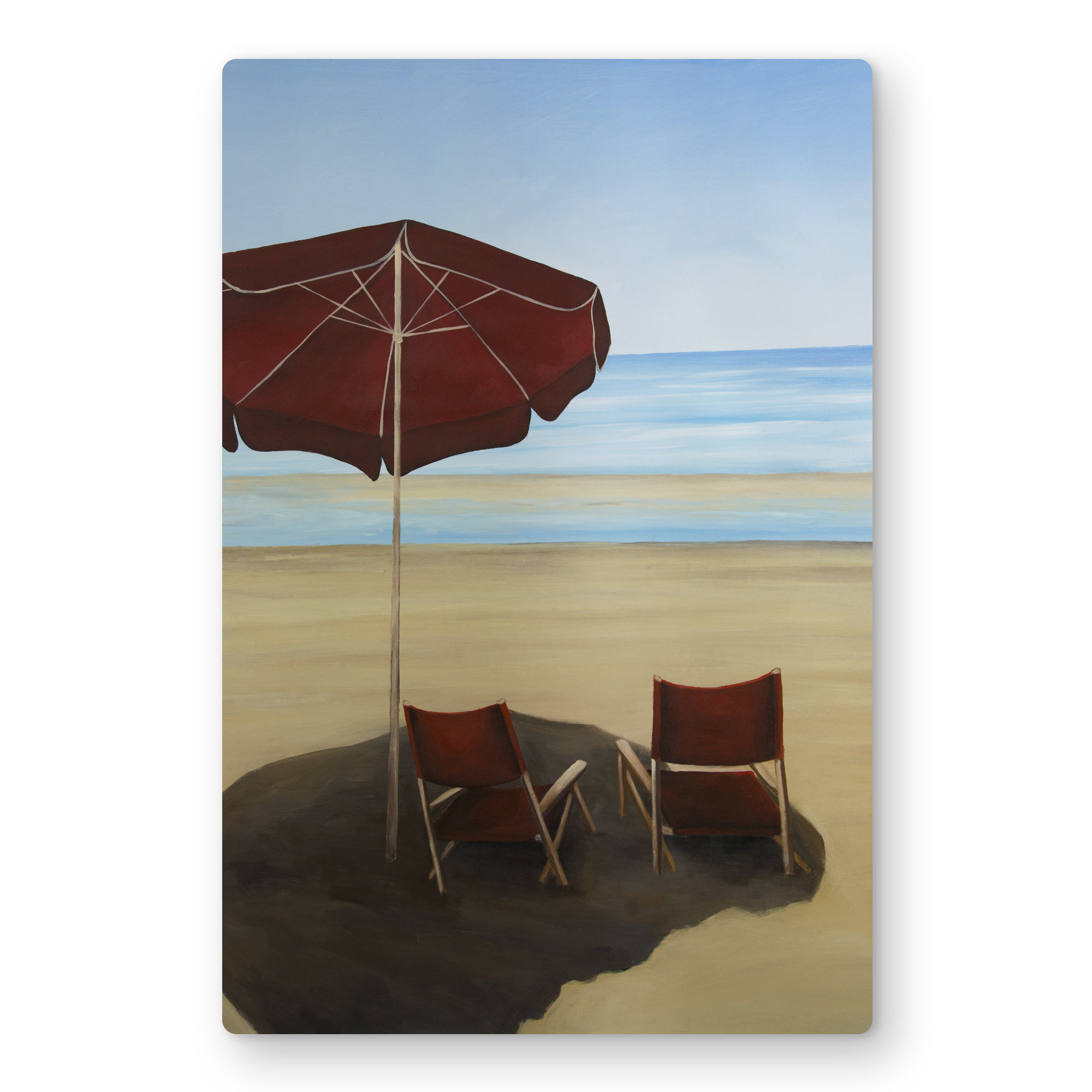 Begin Edition International Inc. Relax at the beach - Sea Beige Metal ...