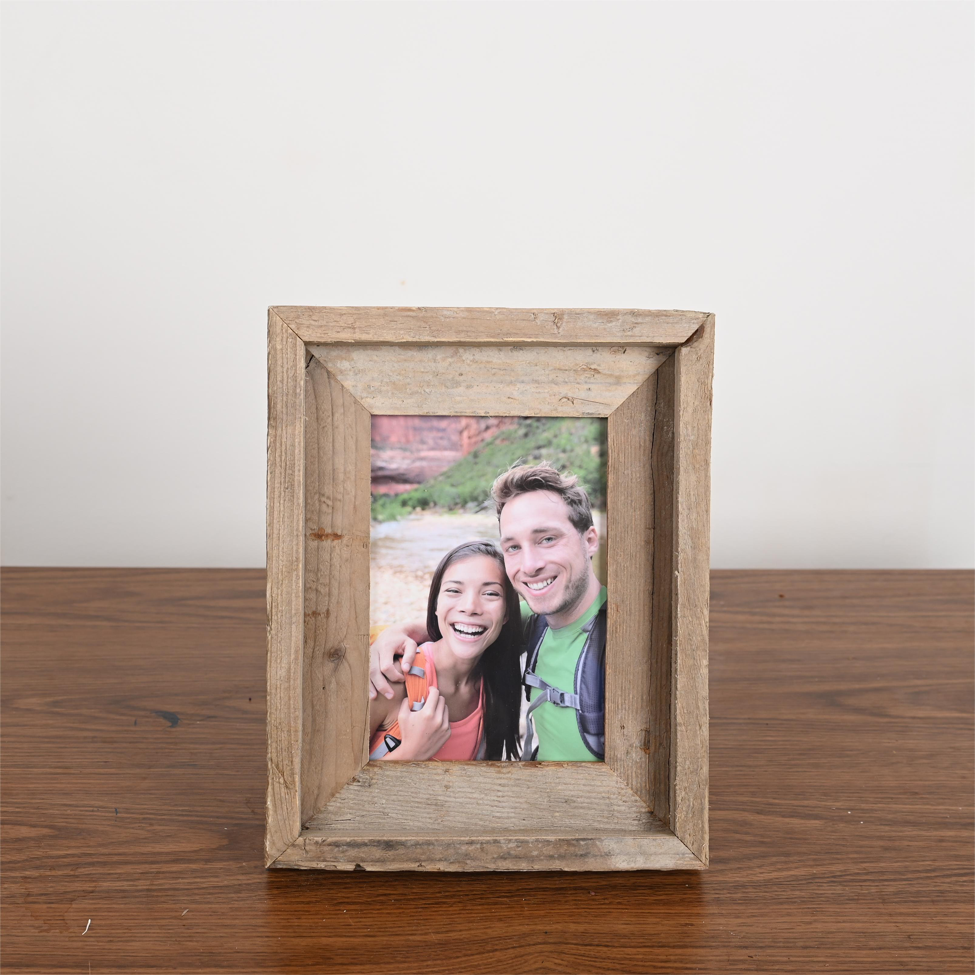 Millwood Pines Corbet Barnwood Photo Frame | Wayfair