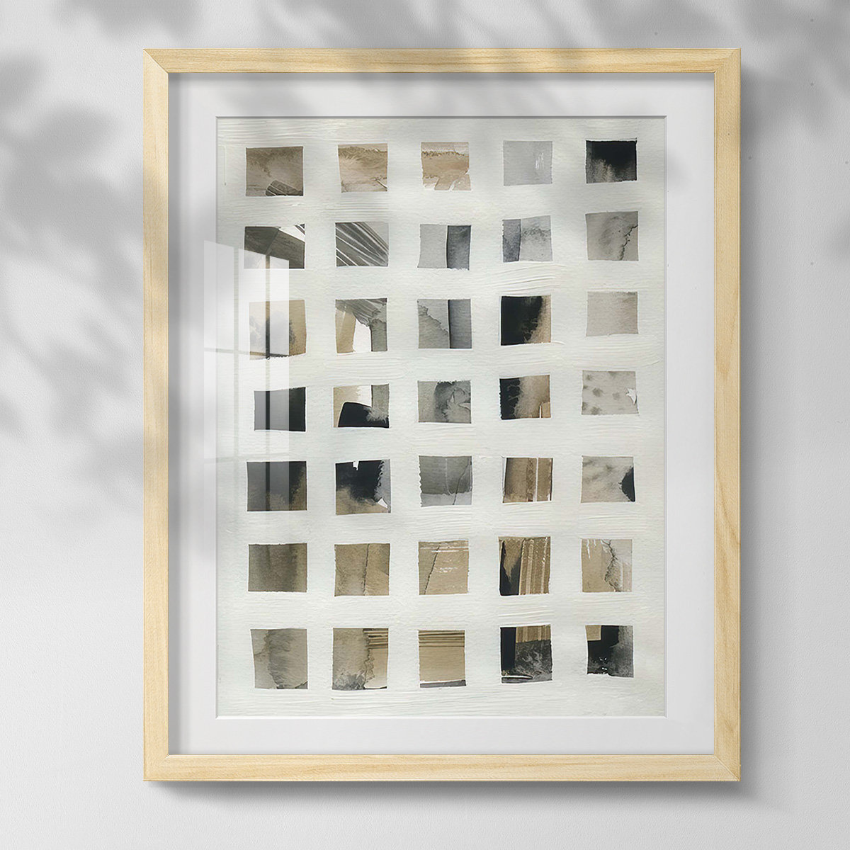 Wrought Studio™ Grid of Grit I - Single Picture Frame Print | Wayfair