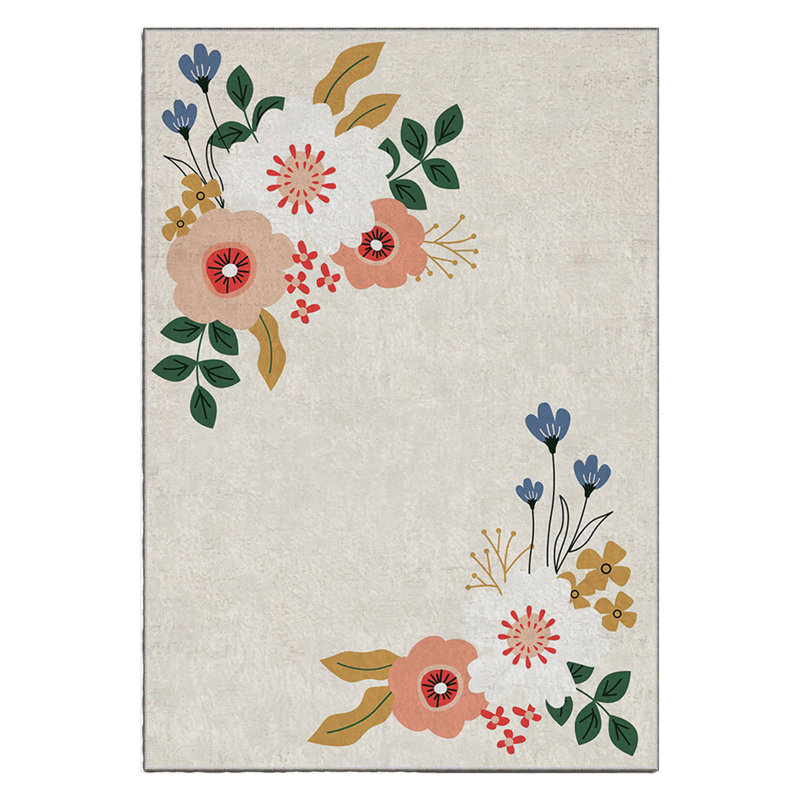 Red Barrel Studio® Rectangle Geovoni Rectangle 5'3" X 7'7" Area Rug ...