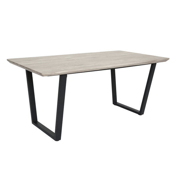 Brayden Studio Asfand Metal Base Dining Table | Wayfair.co.uk