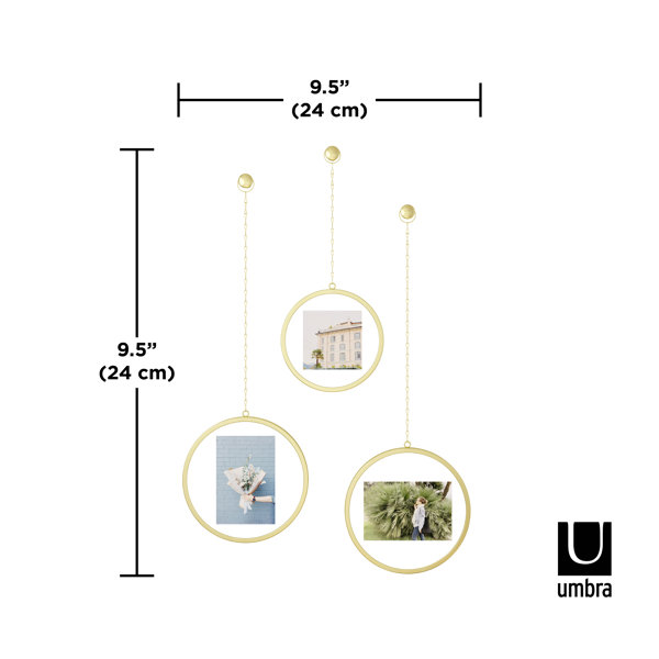Umbra Metal Picture Frame - Set of 3 & Reviews | Wayfair