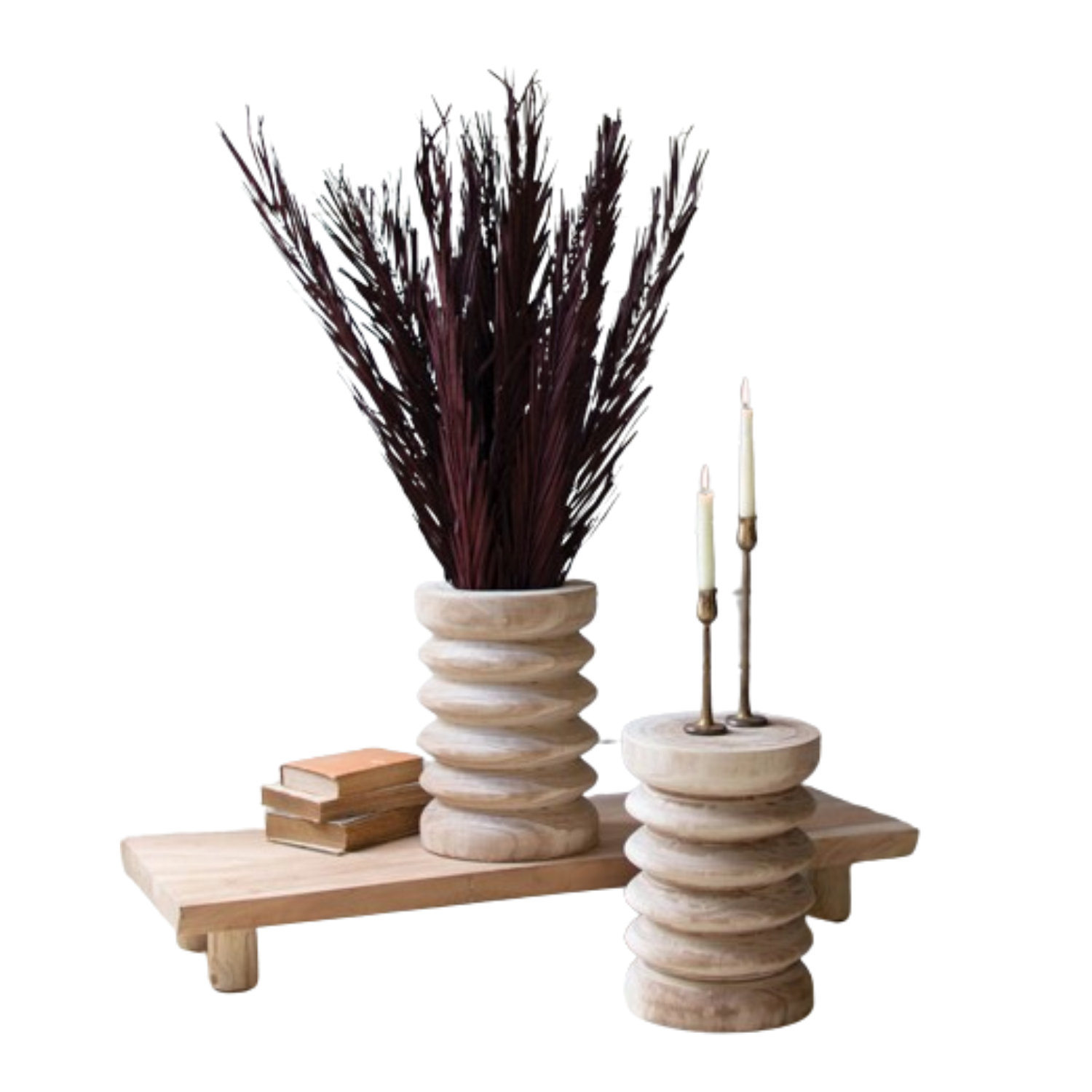 Millwood Pines Clodean Handmade Wood Pot Planter | Wayfair