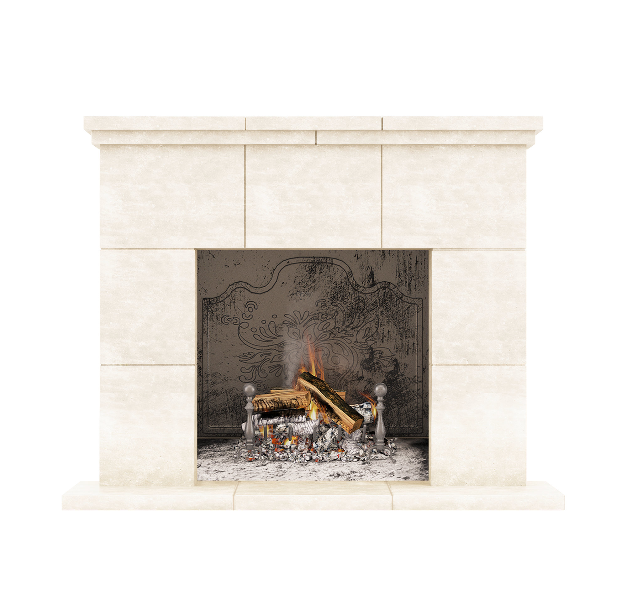 Los Angeles Cast Stone Tuscany Fireplace Surround | Wayfair