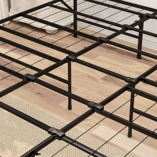 Ebern Designs Roselynne 14'' Adjustable Bed Frame Folding Bed Frame ...