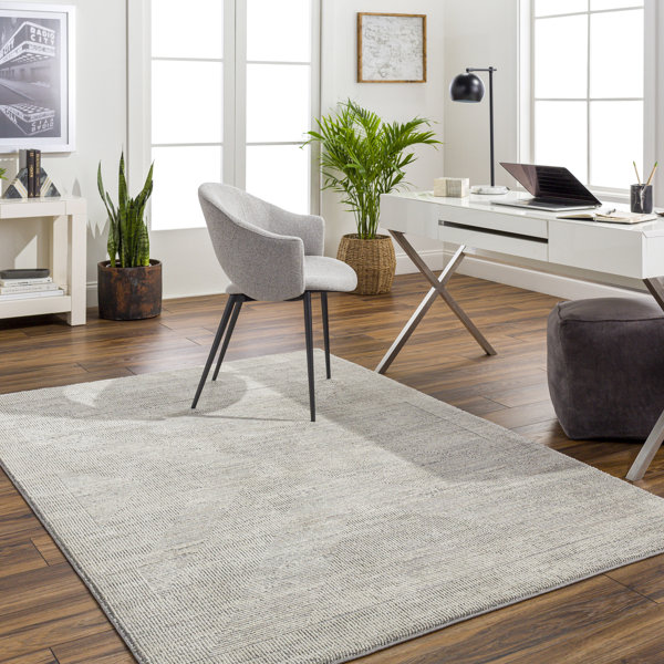 Wade Logan® Arean Light Gray Machine Washable Area Rug & Reviews | Wayfair