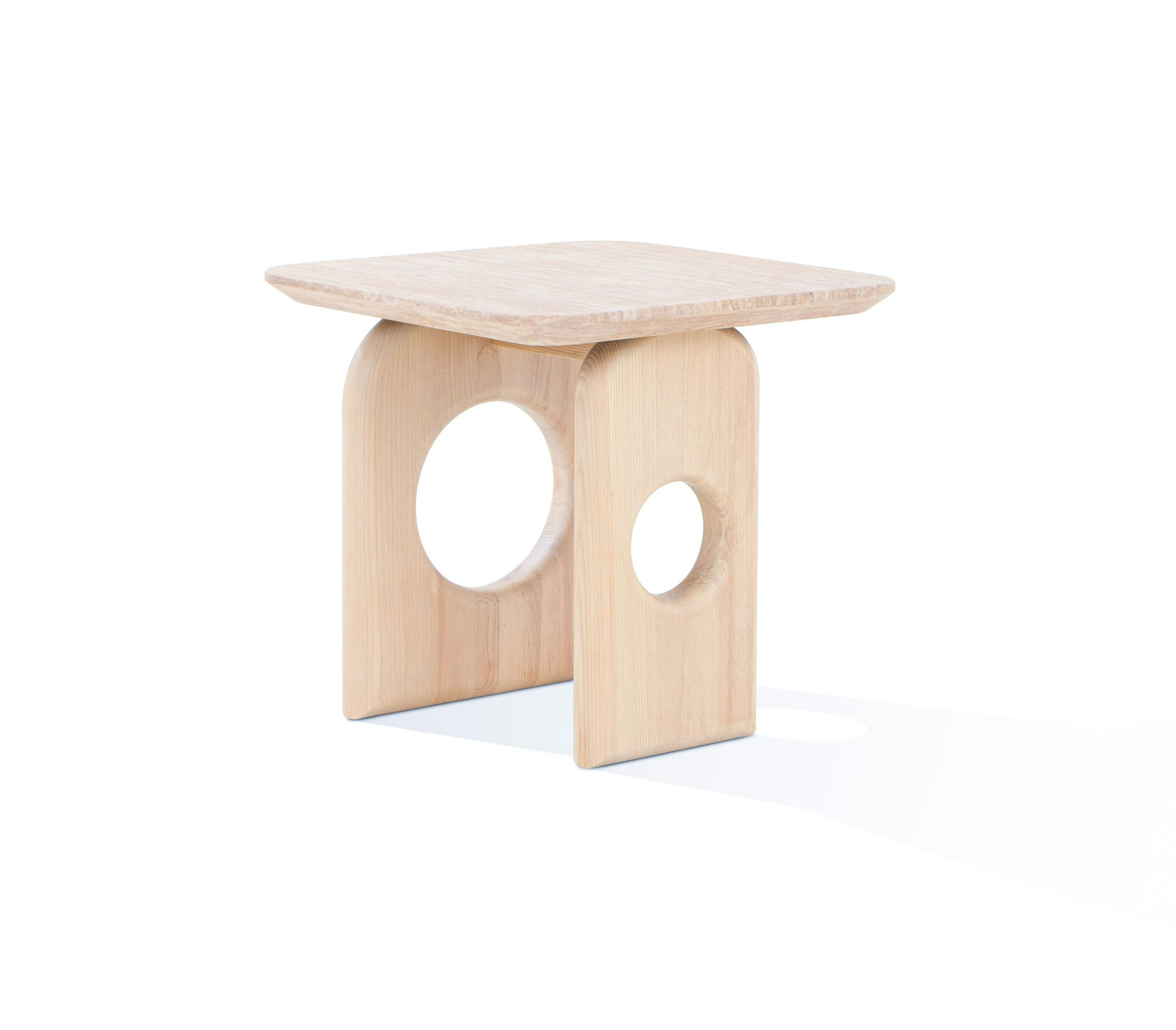 Mercury Row® Eustace Double Pedestal End Table | Wayfair
