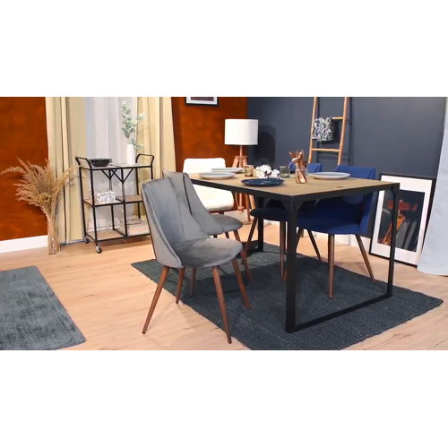 Mercury Row Fetter 47cm H Terry Fabric Upholstered Side Chair & Reviews ...