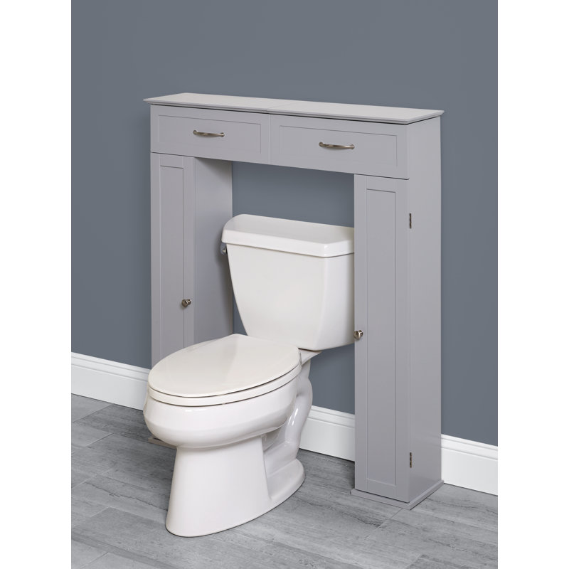 Red Barrel Studio® Free-Standing over-the-Toilet Bathroom Storage ...