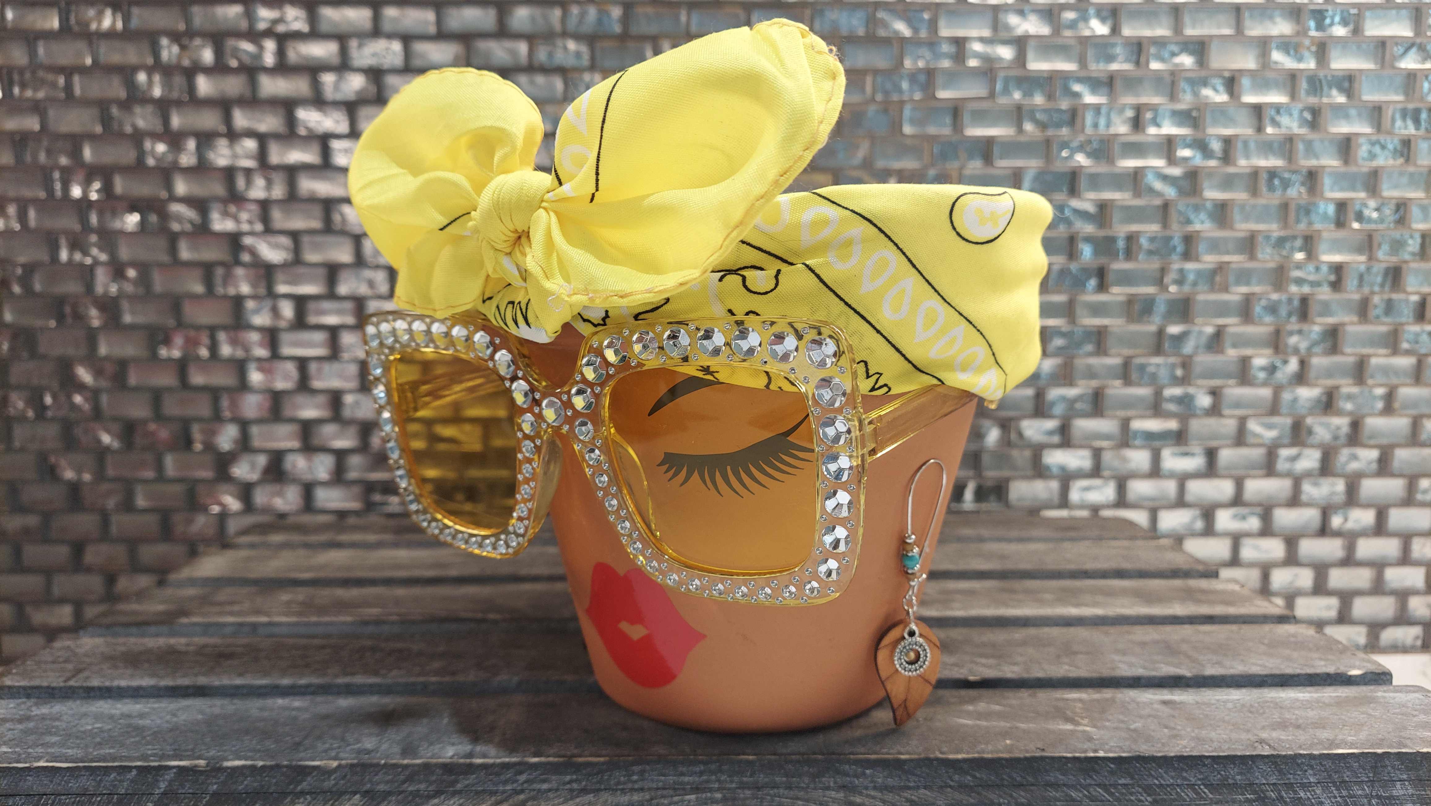 Sassy Soul Sister, Head Face Planter, Planter with Drainage, Planter ...