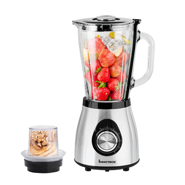 Innoteck 1.5Litre 500W 5 Speed with Pluse Countertop Blender Plus Bean ...