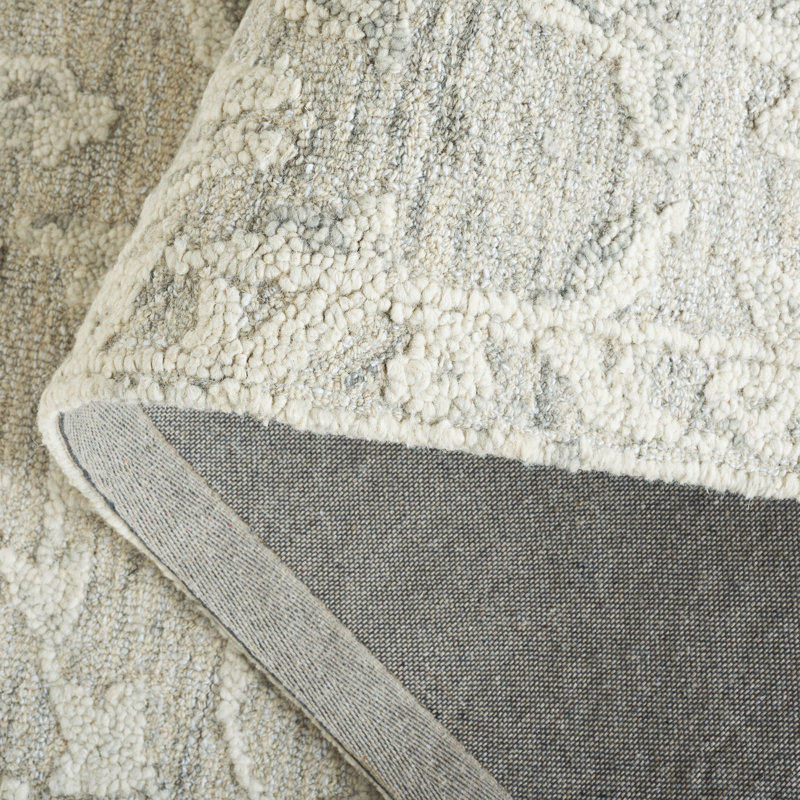 Safavieh Marquee 510 Hand Tufted Wool/Cotton/Pet Yarn Floral Rug in ...