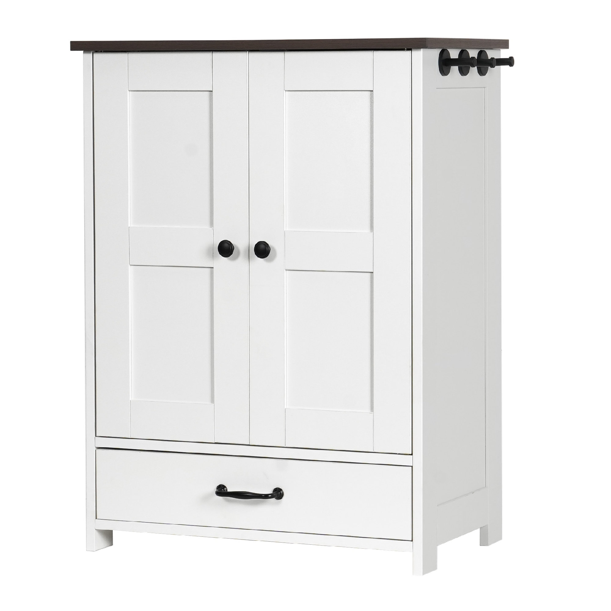 stambord Dog Feeding Station, Dog Food Storage Cabinet With Hidden Dog ...