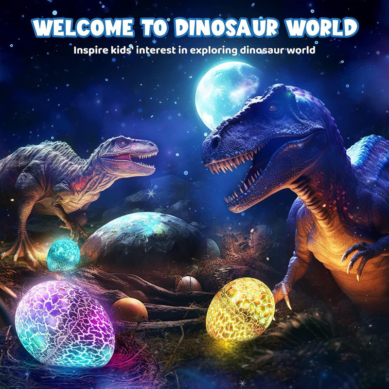 c&g home Dinosaur Egg Night Light | Wayfair
