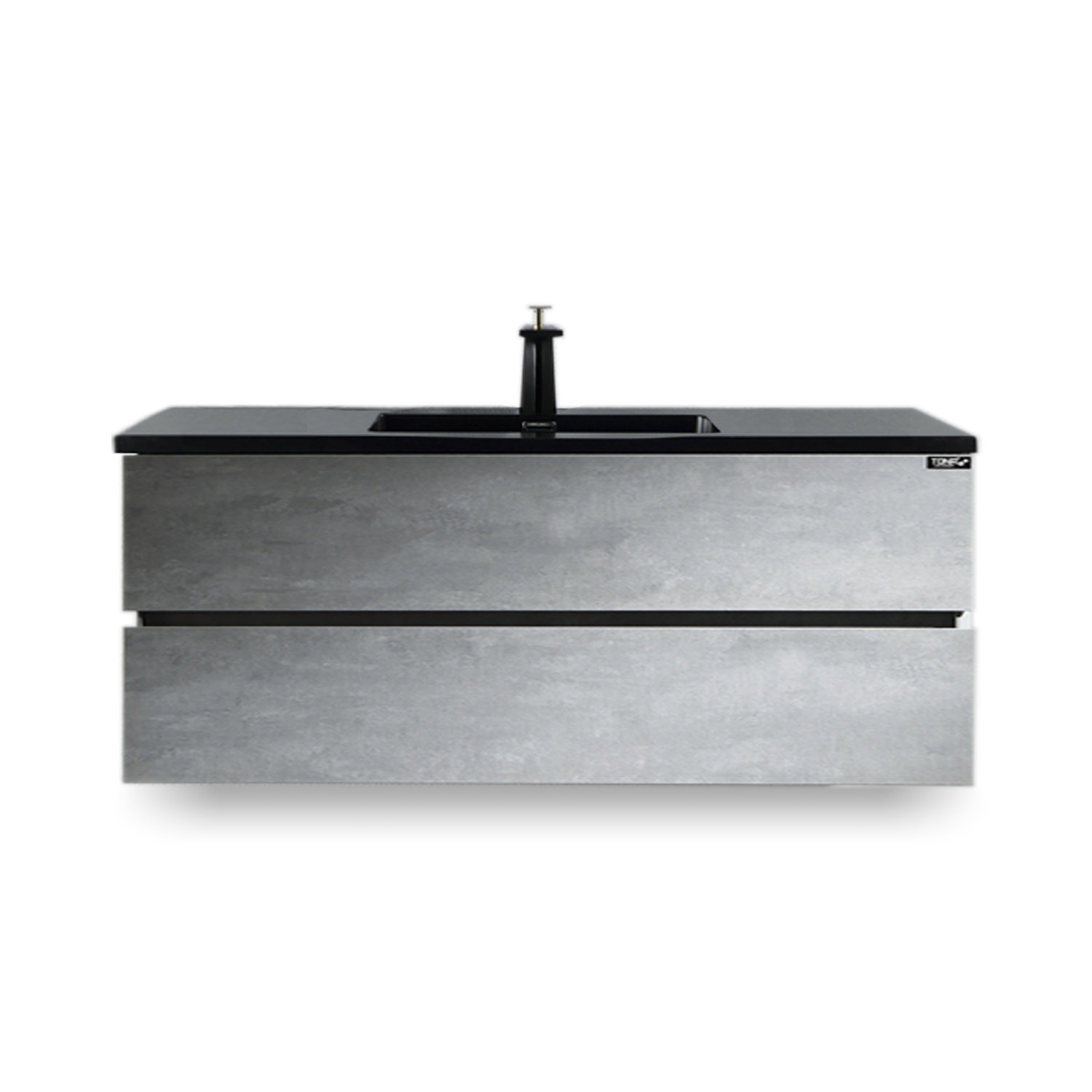 Orren Ellis Tyler-Lee 47" Wall-Mounted Single Bathroom Vanity Set ...