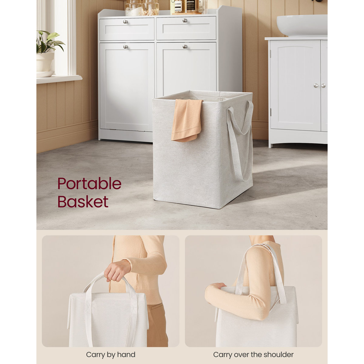 Red Barrel Studio® Tilt-out Laundry Baskets With Handles & Reviews ...