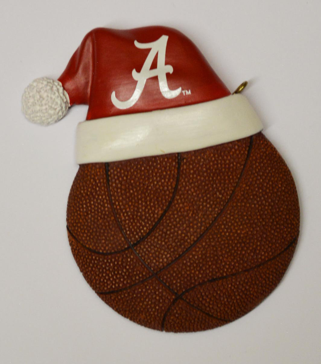 OXBAY BY SEASONS DESIGNS NCAA Alabama Santa Hat Hanging Figurine ...