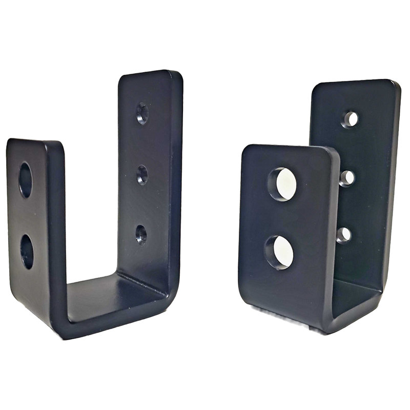bedCLAW Armor Grade Carbon Steel Barricade Brackets For Outside Gate ...