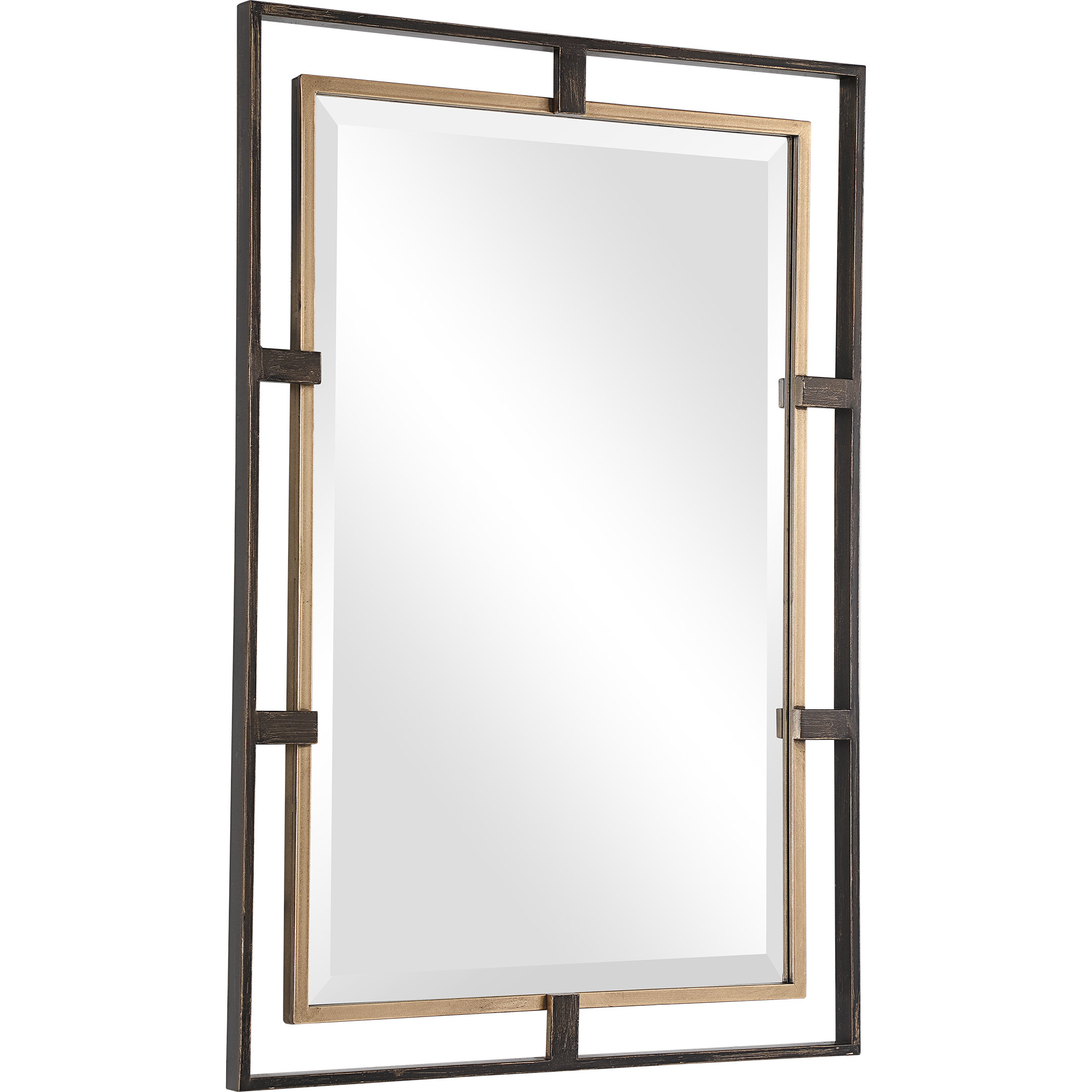 Birch Lane™ Rashmi Metal Flat Wall Mirror & Reviews | Wayfair