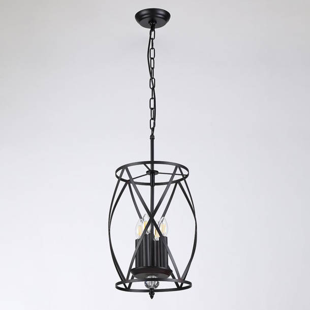 Wrought Studio Eryk 4 - Light Unique Cylinder Pendant & Reviews | Wayfair