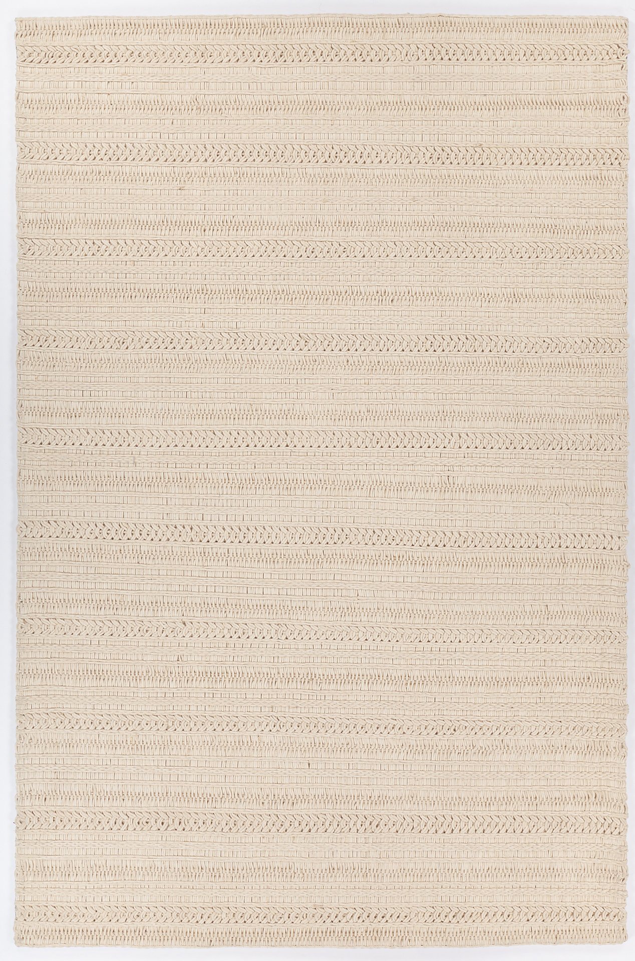 Gracie Oaks Naya Handmade Dhurrie Wool Beige Area Rug | Wayfair