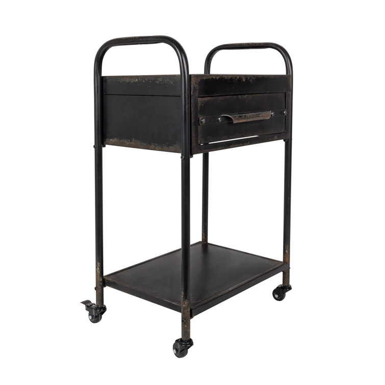 Luxury Furnitures Vigo Rustic Trolley | Perigold