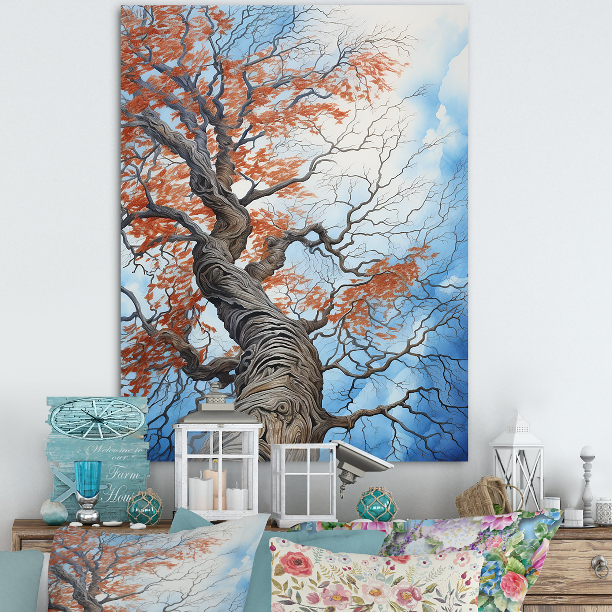 Winston Porter Maple Whisper Tree II - Tree Maple Wall Art Prints ...