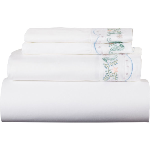 J&J Bedding 100% Cotton Solid Colour Sheet Set & Reviews - Wayfair Canada