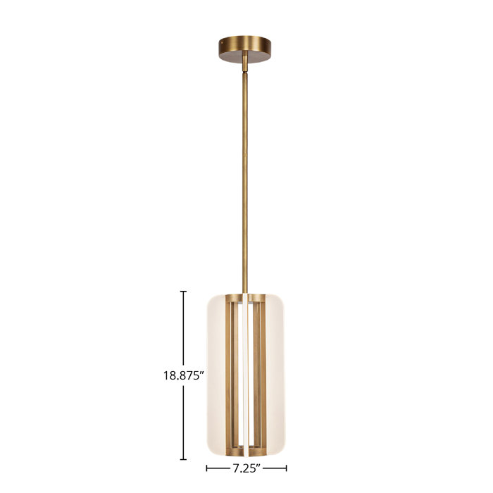 Alora Lighting Anders 4 - Light Cylinder Pendant | Wayfair
