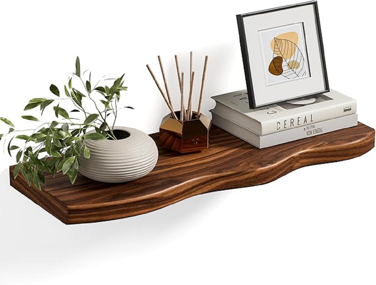 Millwood Pines Tablettes flottantes pour le mur, tablettes flottantes ...