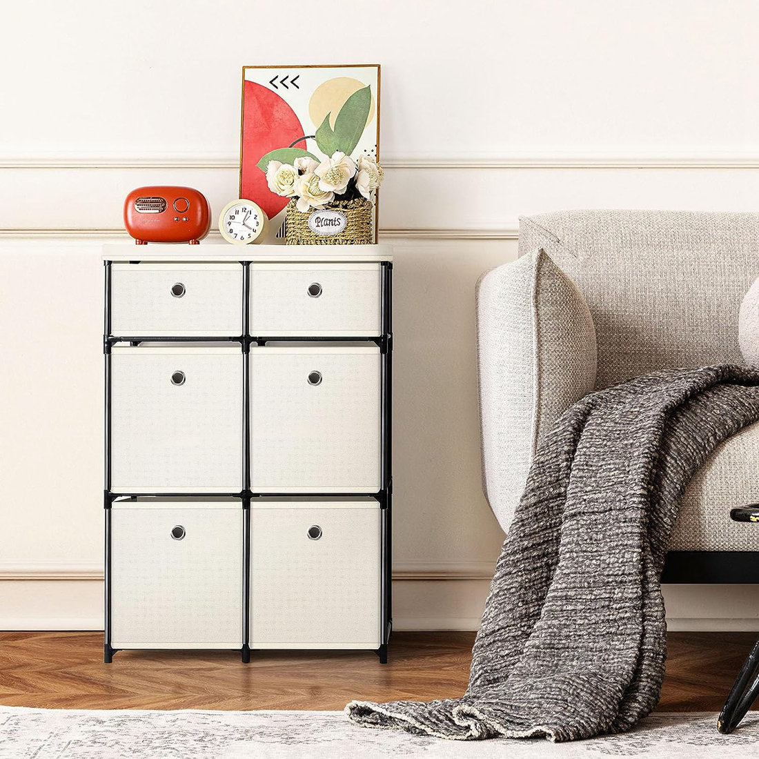 Rebrilliant Makensy 6 Drawer Storage Drawer & Reviews | Wayfair