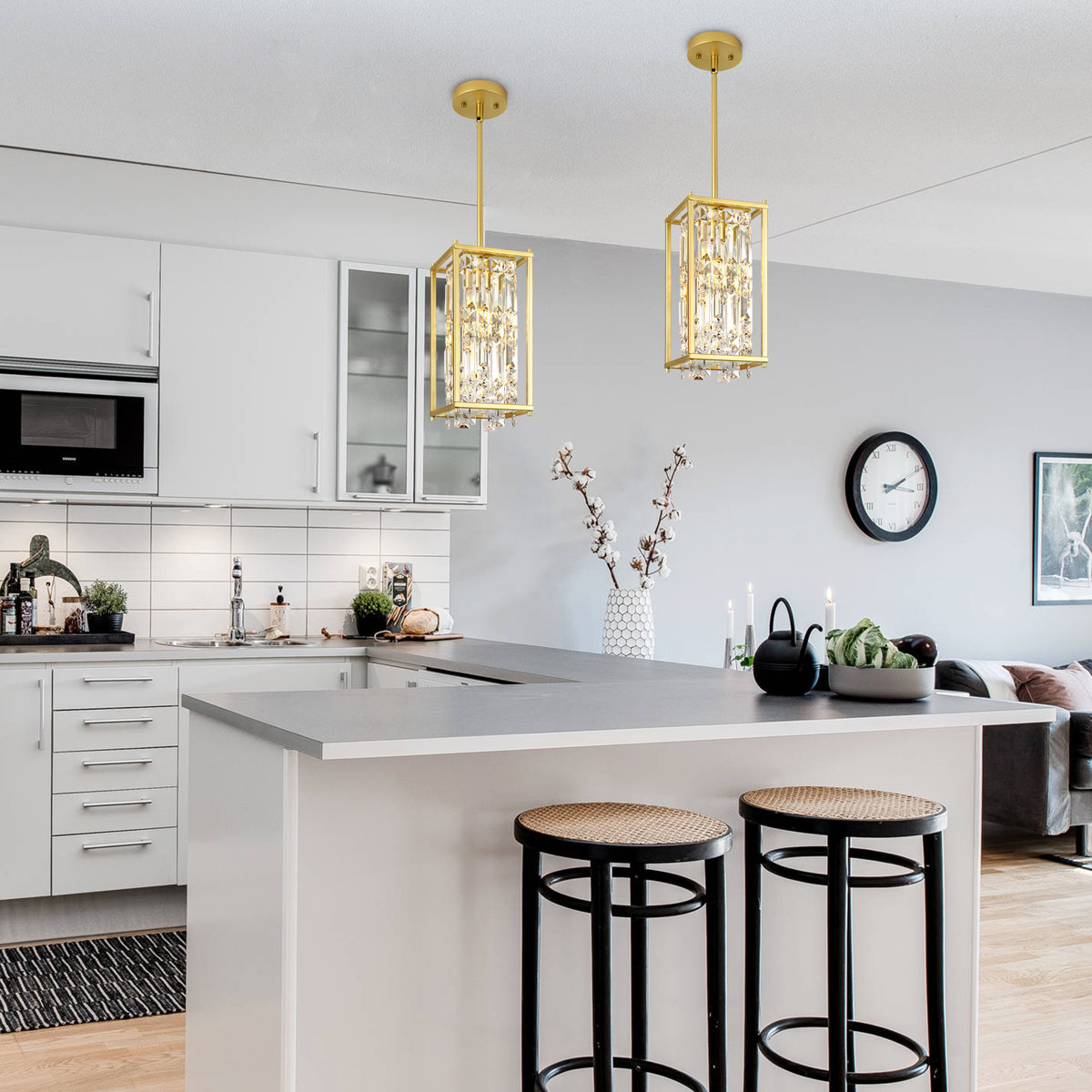 Mercer41 Maybrie 1 - Light Square/Rectangle Pendant & Reviews | Wayfair